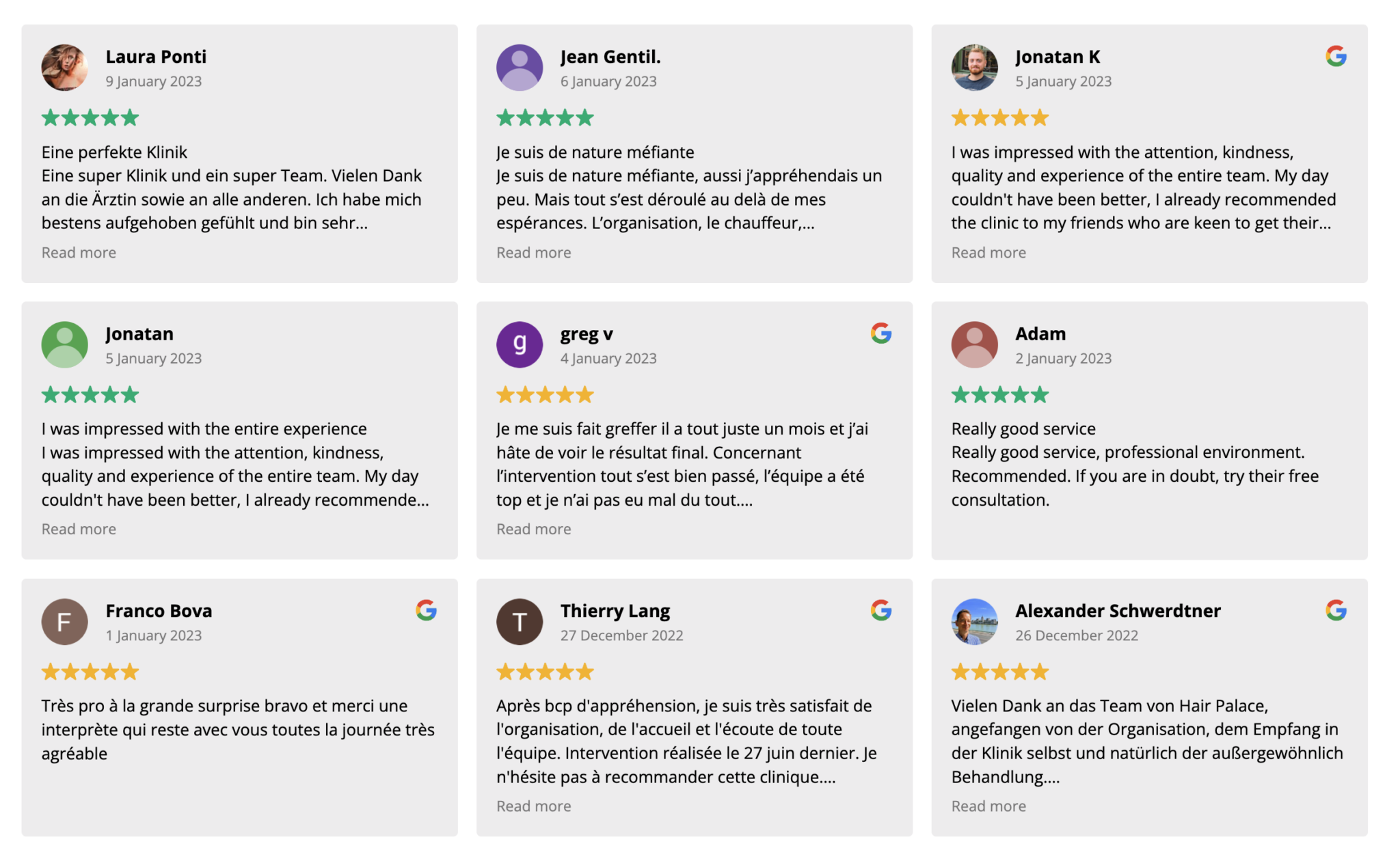 Review widgets - Trustindex.io